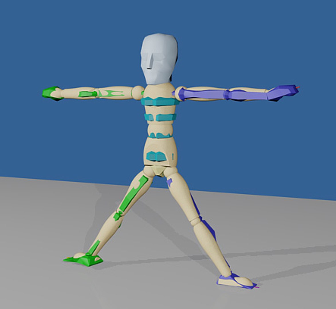 Artist Puppet Wood Character Human 3d Max