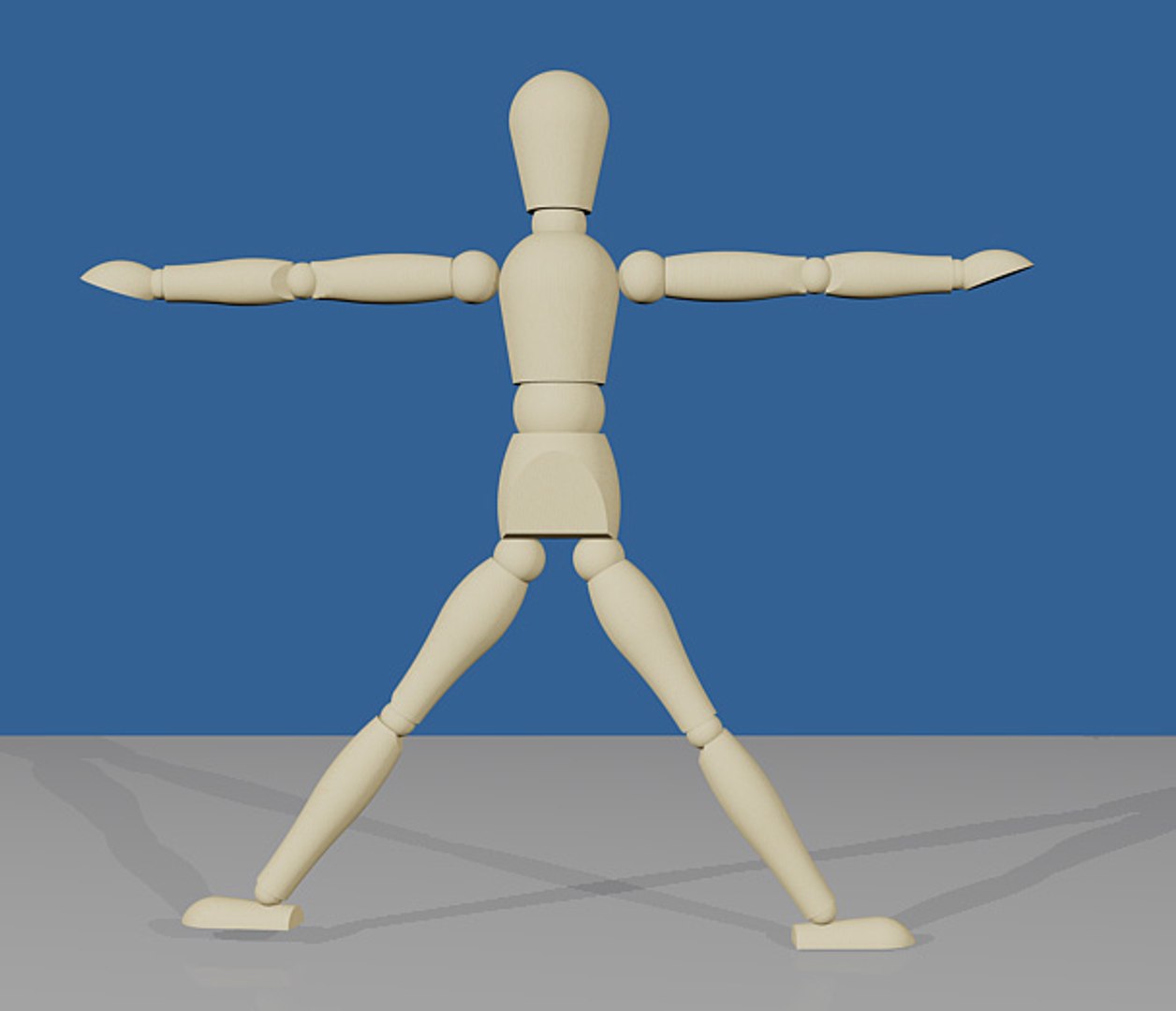 Artist Puppet Wood Character Human 3d Max