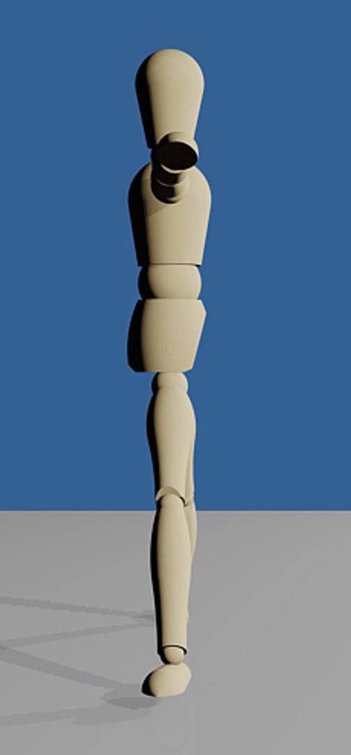 Artist Puppet Wood Character Human 3d Max