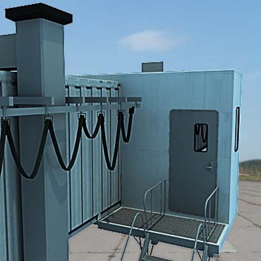 Airport Jetway 3d Model