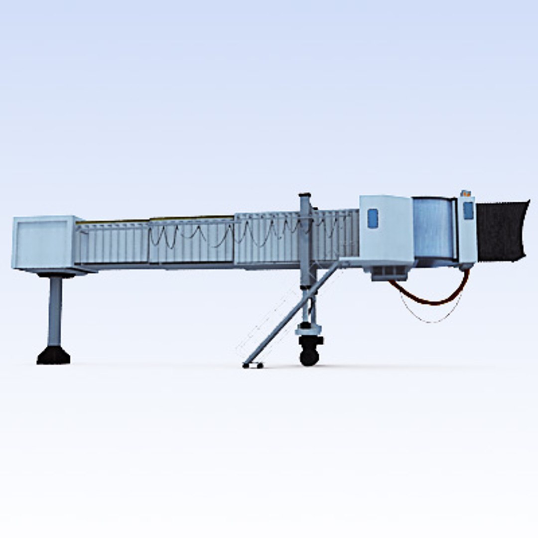 Airport Jetway 3d Model