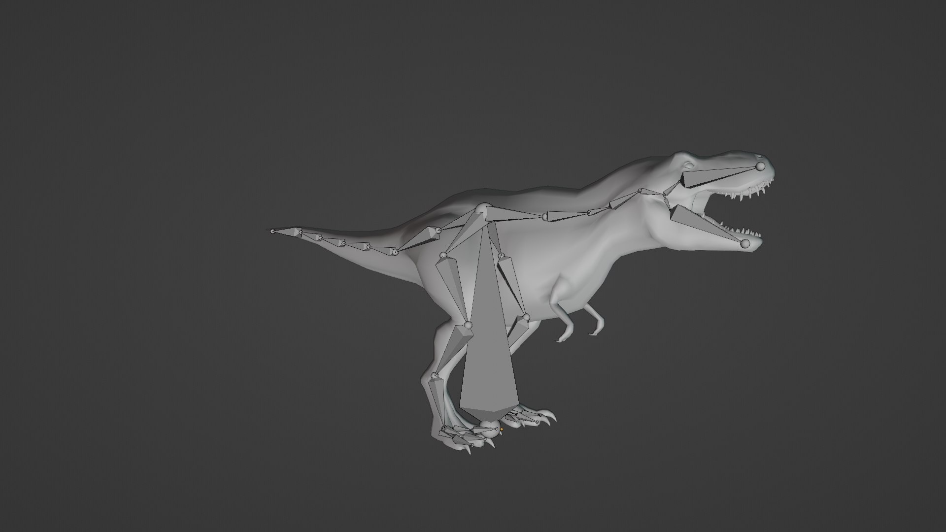 T-Rex Model - TurboSquid 2297768