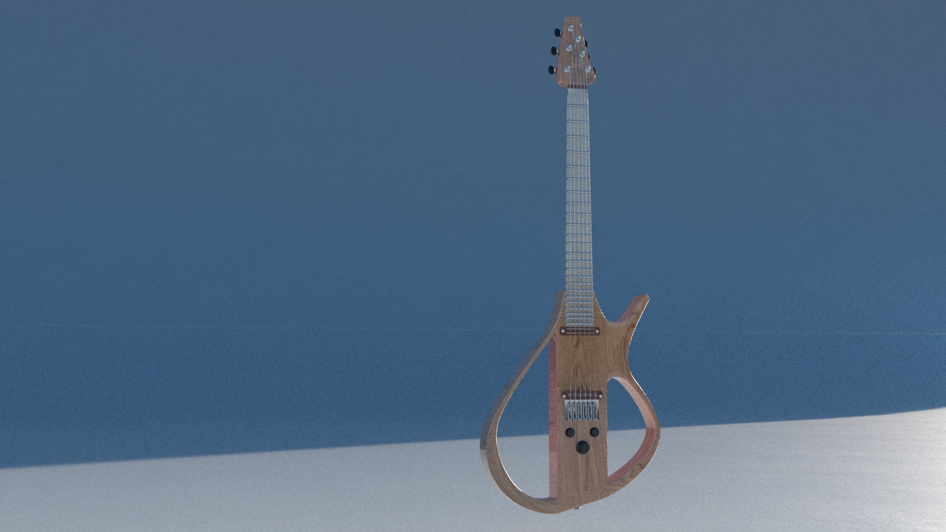 Design Guitar 3D - TurboSquid 1678460