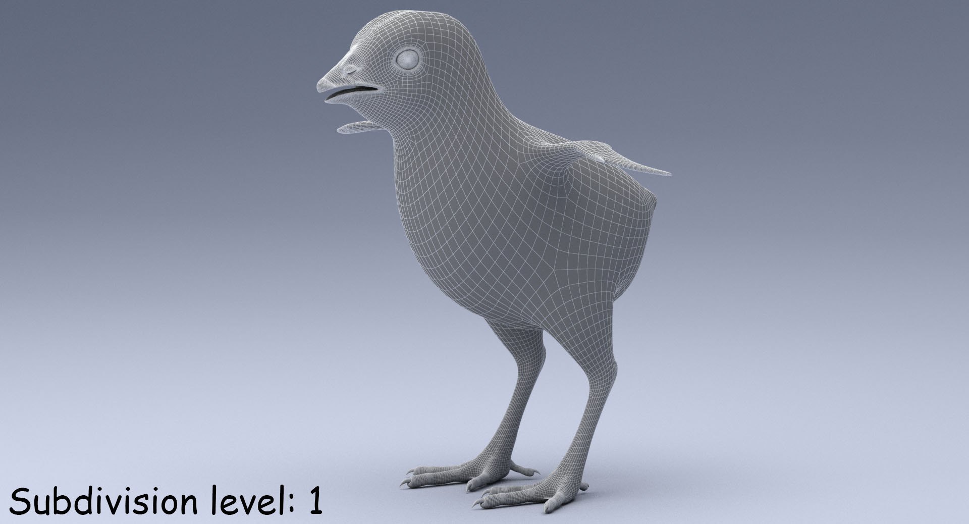 3D chick rig model - TurboSquid 1245523