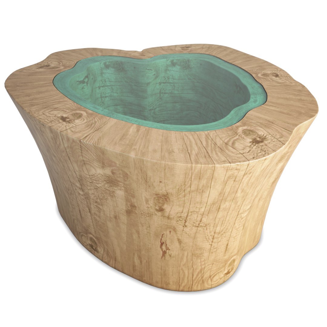 Wooden Tables River 3D Model - TurboSquid 1424801