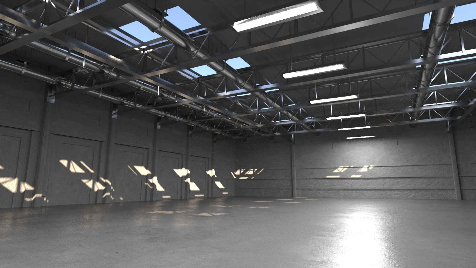 Warehouse Interior Model - TurboSquid 2151700