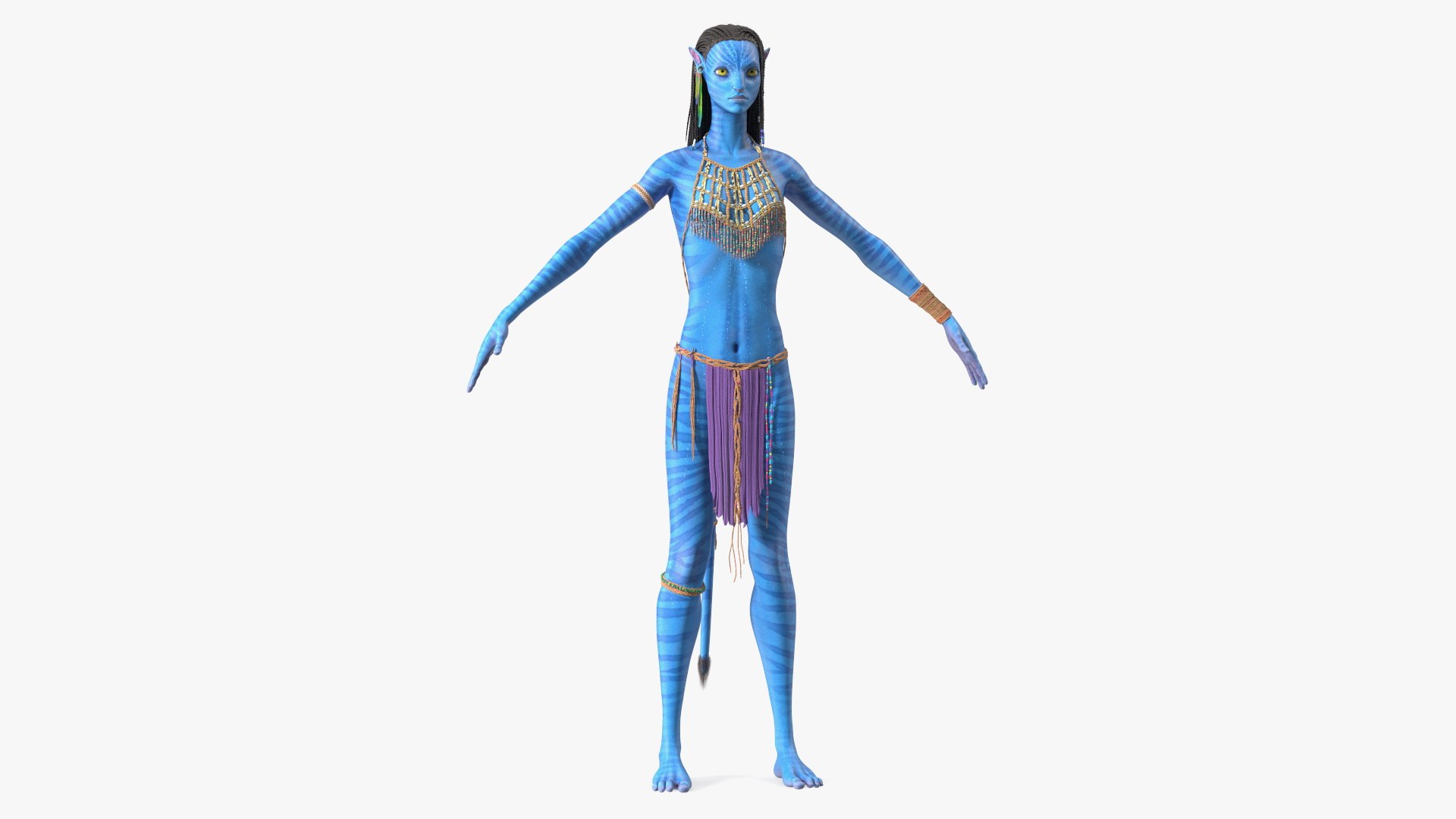 Neytiri Avatar Rigged for Cinema 4D model - TurboSquid 2142640