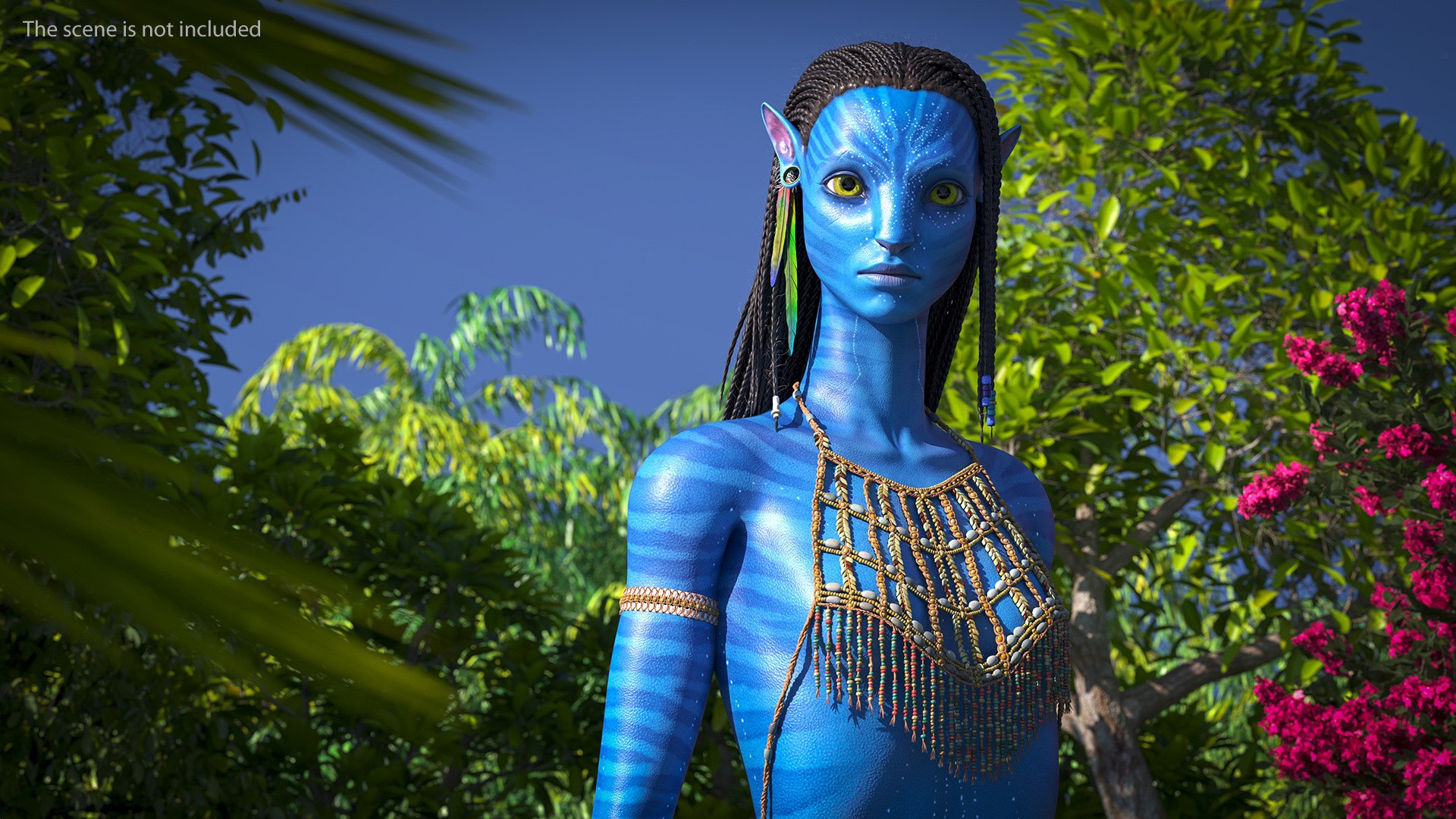 Neytiri Avatar Rigged for Cinema 4D model - TurboSquid 2142640