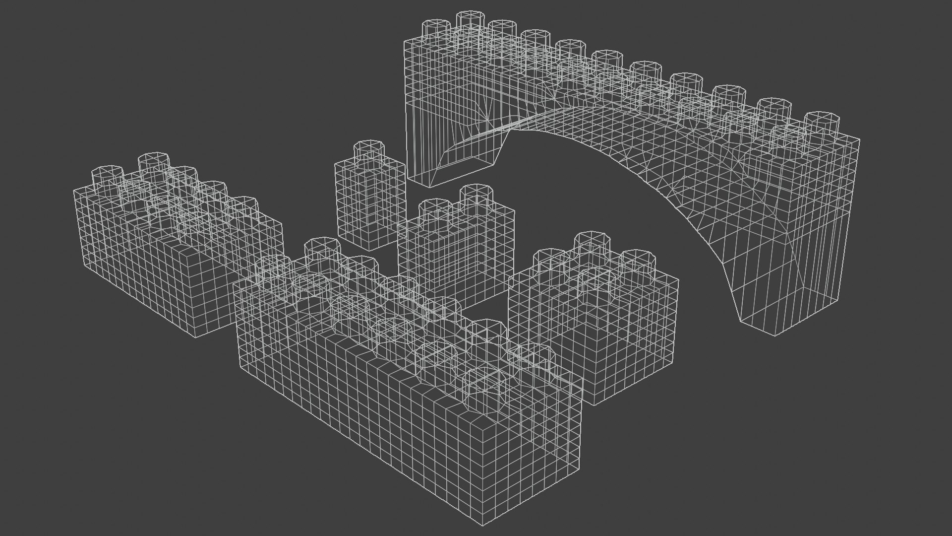 3D Model Lego Set OBJ - TurboSquid 2185220