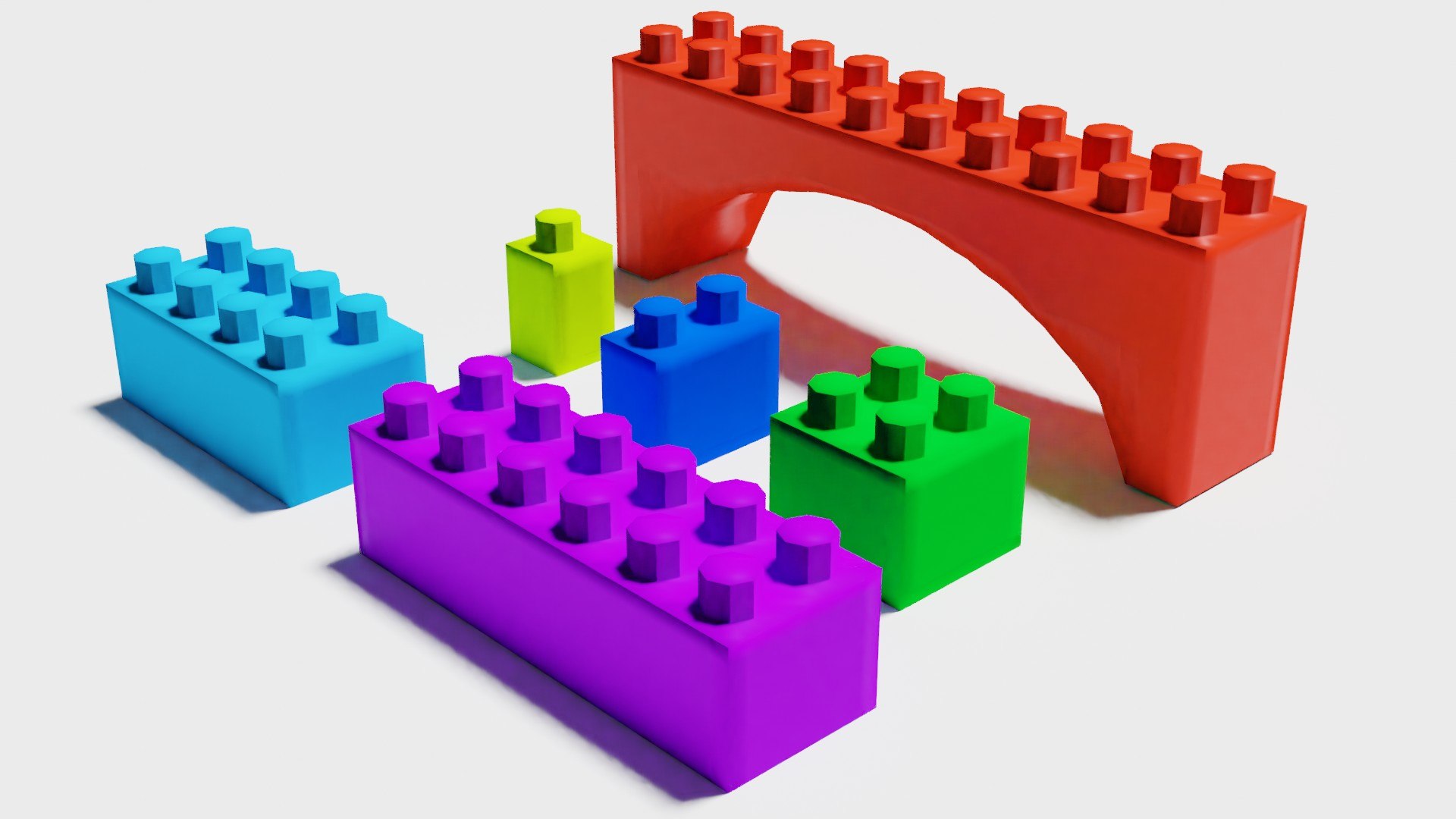 3D Model Lego Set OBJ - TurboSquid 2185220