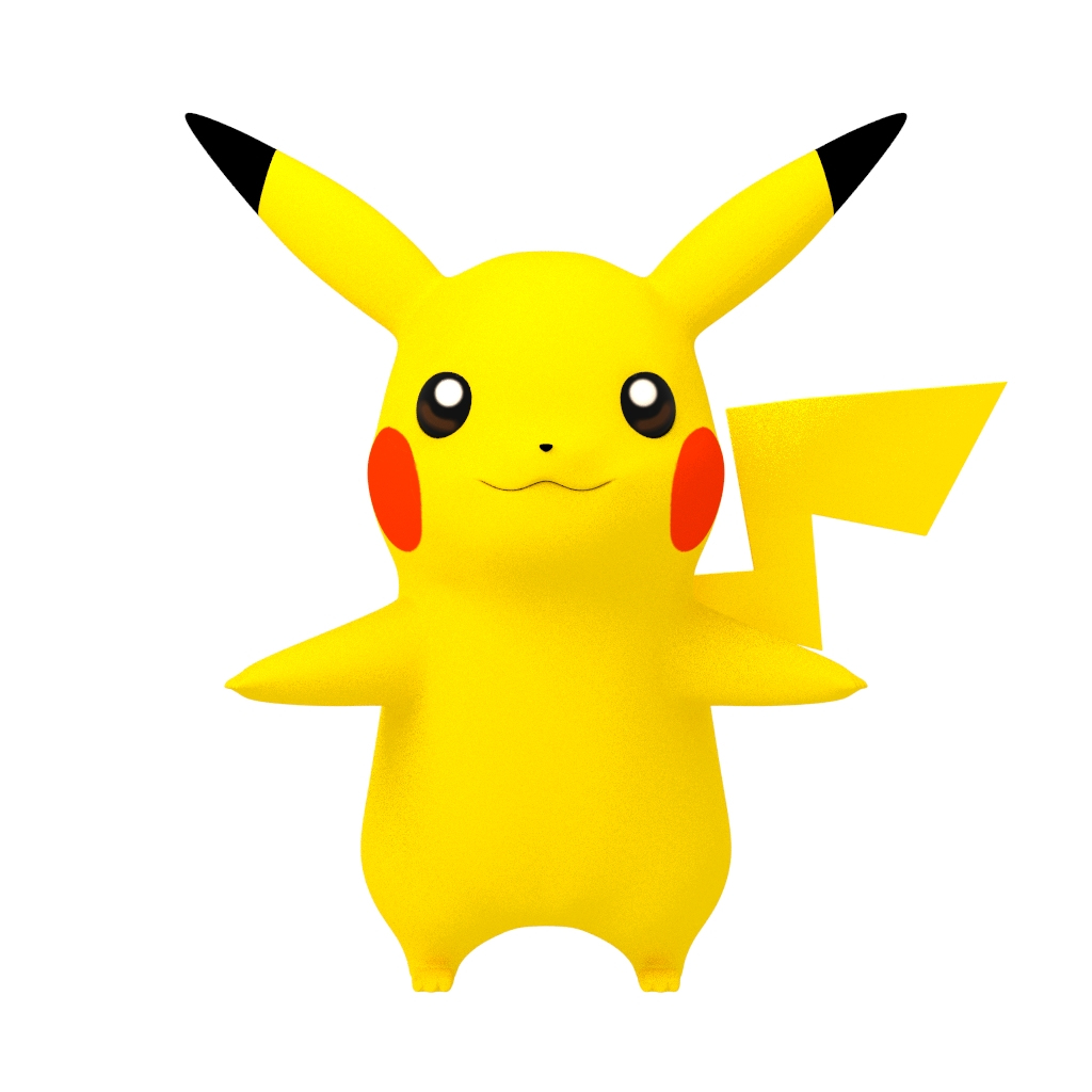 modelo 3d Pikachu - TurboSquid 1056864