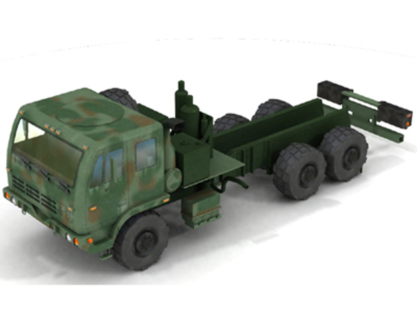 Fmtv Wrecker 3d Model