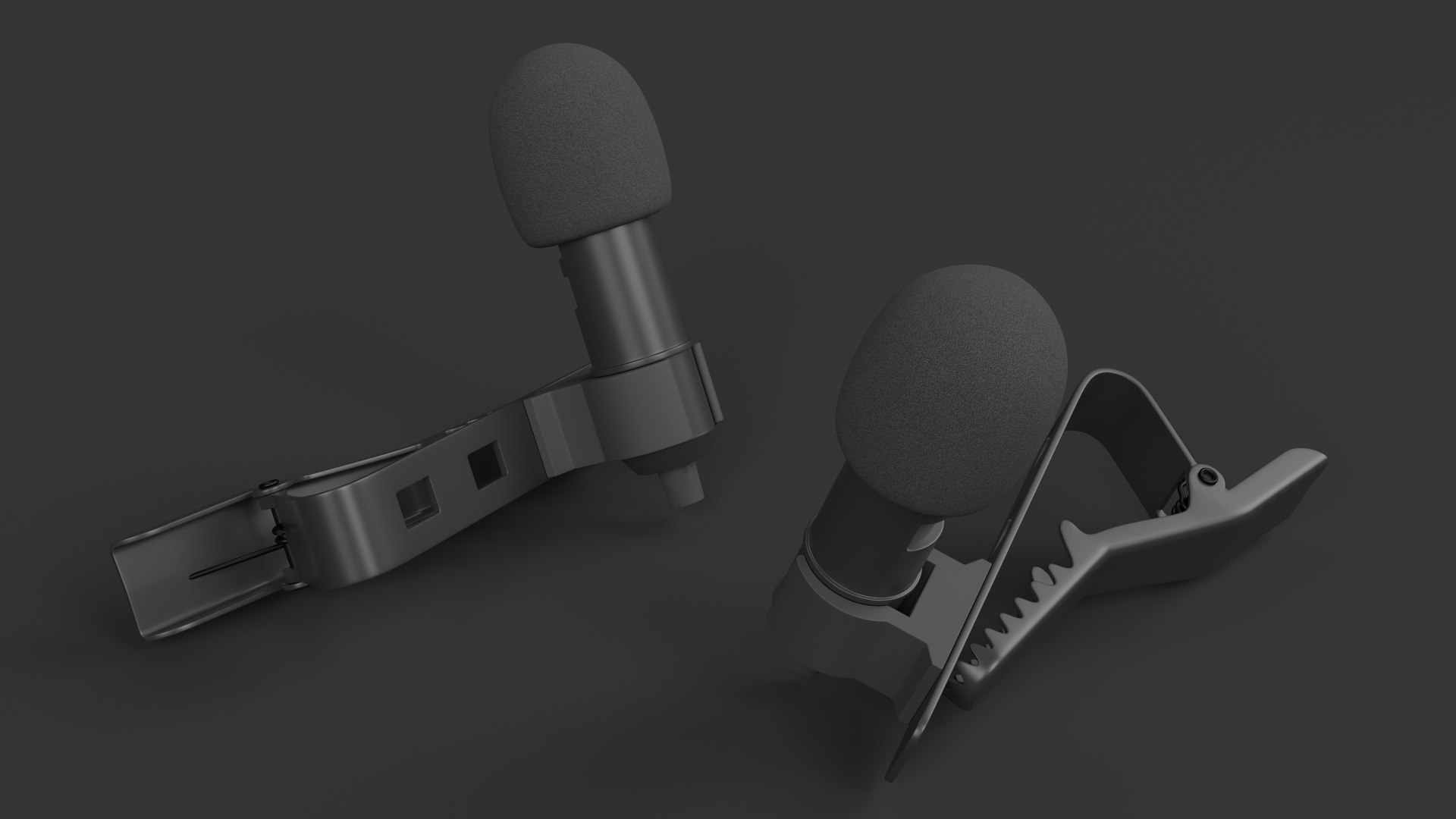 3D Lavalier Lapel Clip On Microphone - TurboSquid 2161306