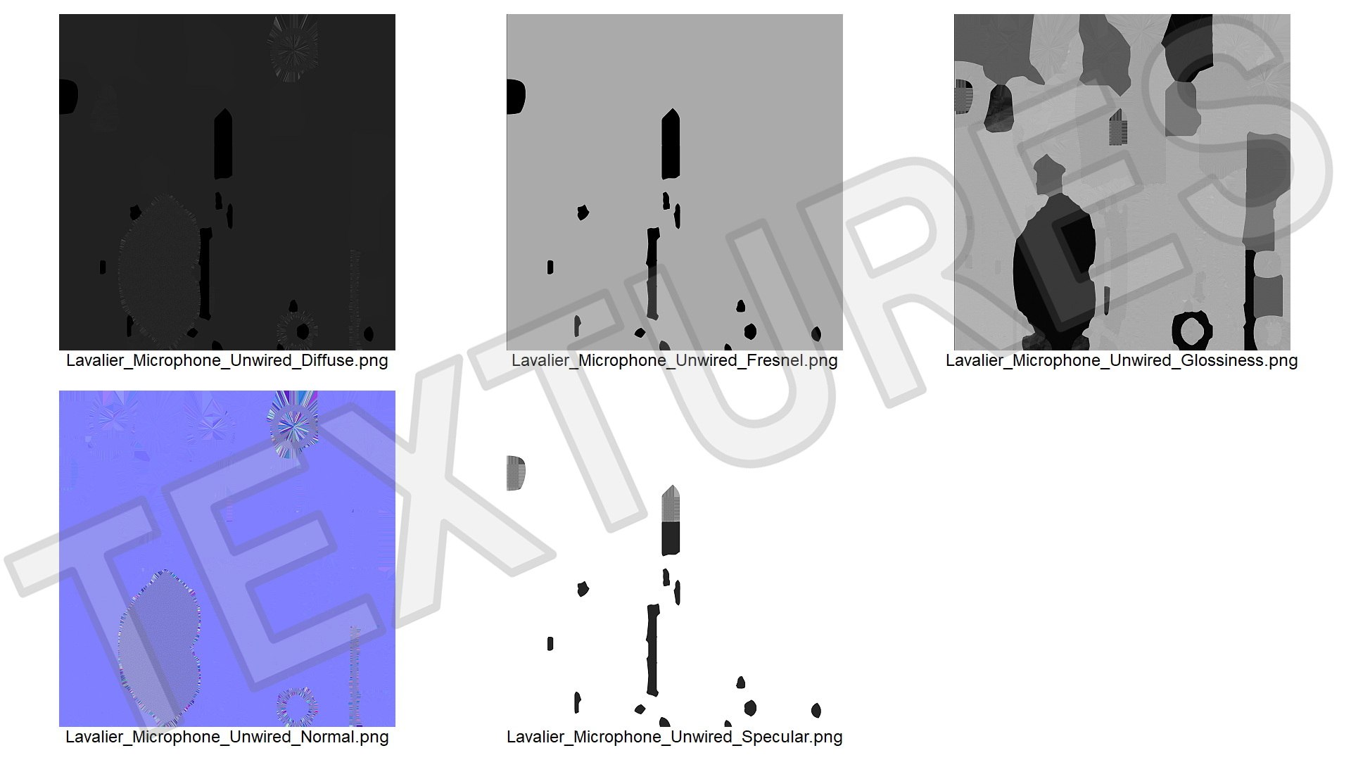 3D Lavalier Lapel Clip On Microphone - TurboSquid 2161306