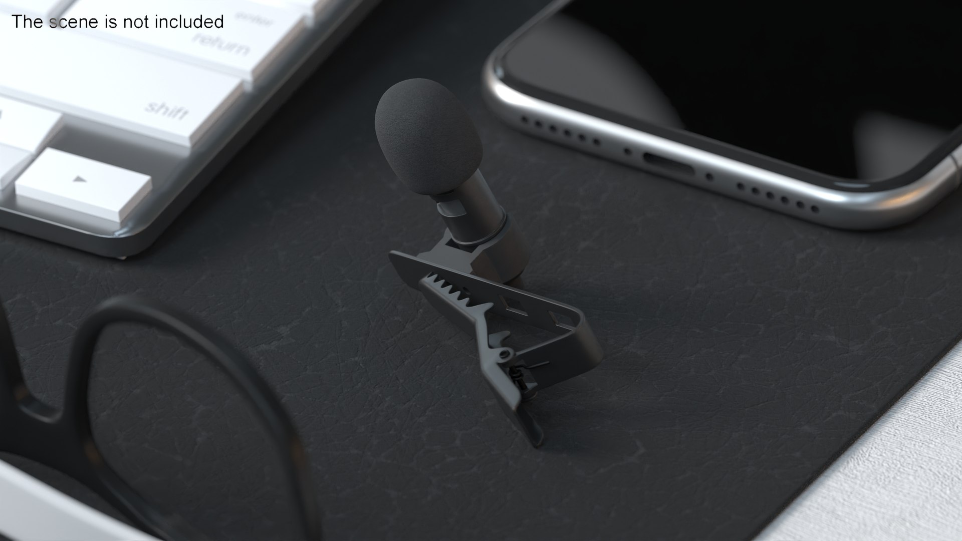 3D Lavalier Lapel Clip On Microphone - TurboSquid 2161306