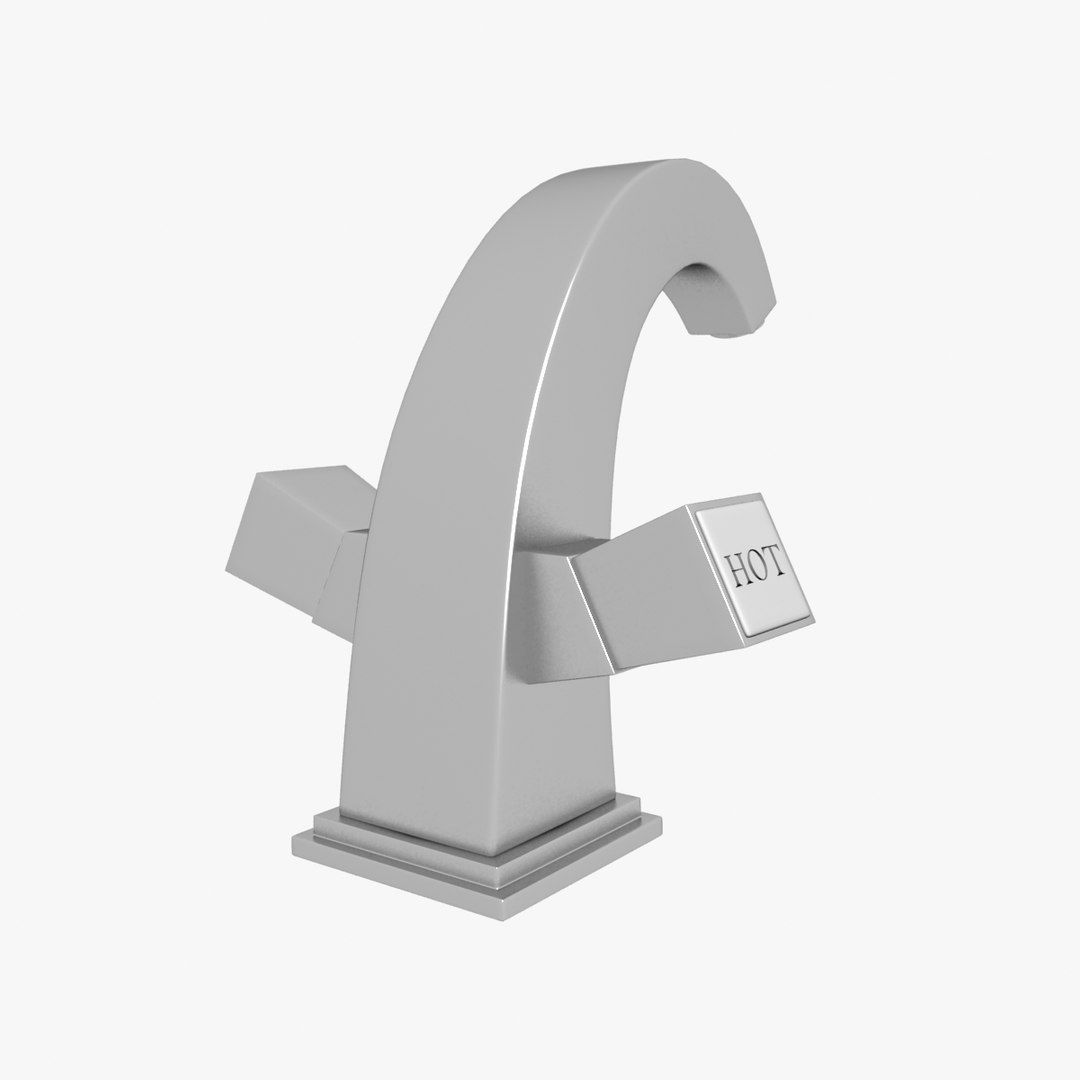 3d tap faucet model