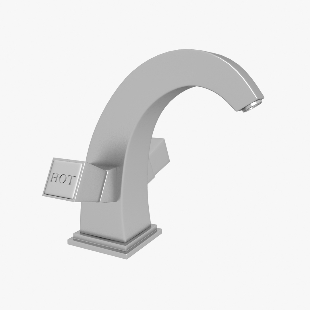3d tap faucet model
