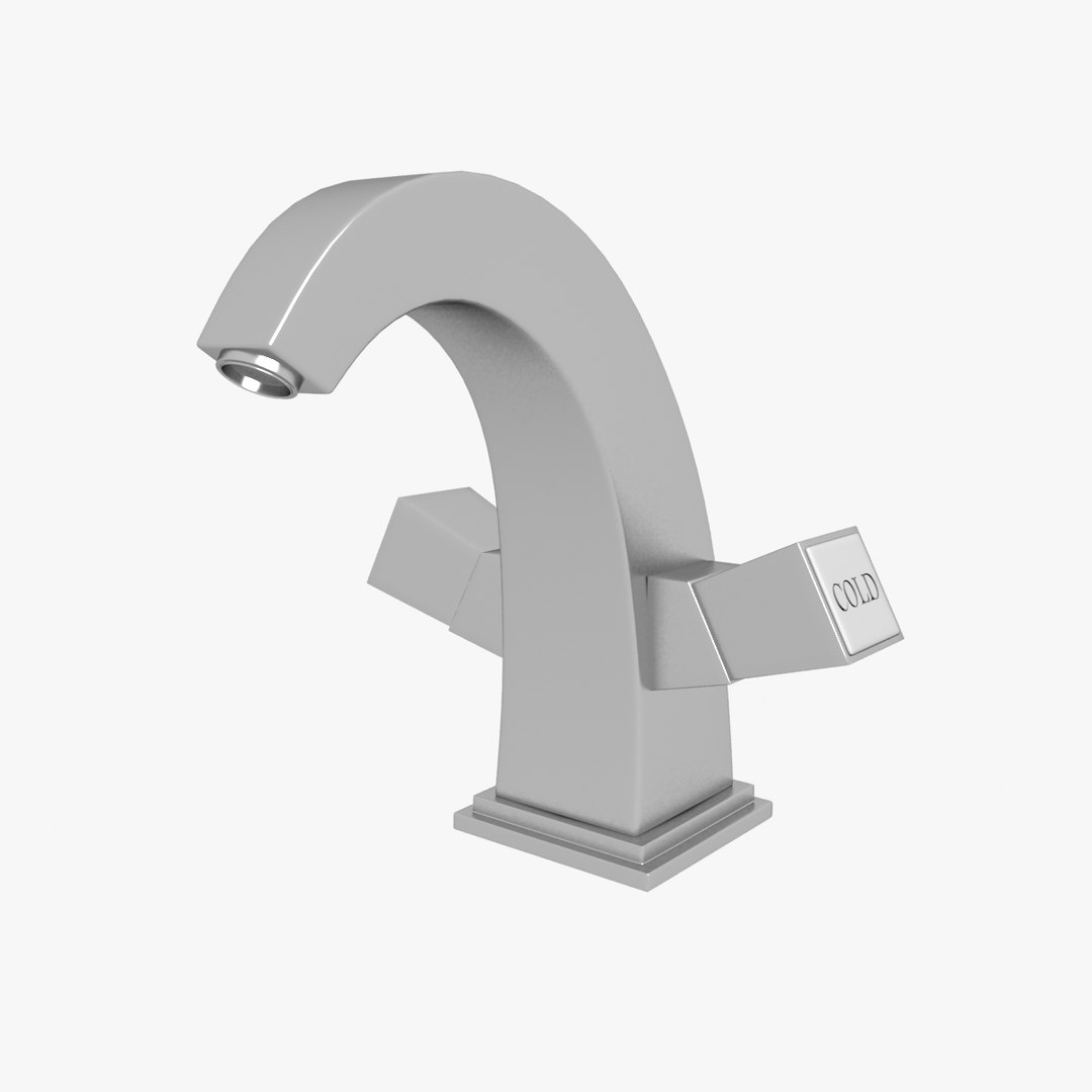 3d tap faucet model