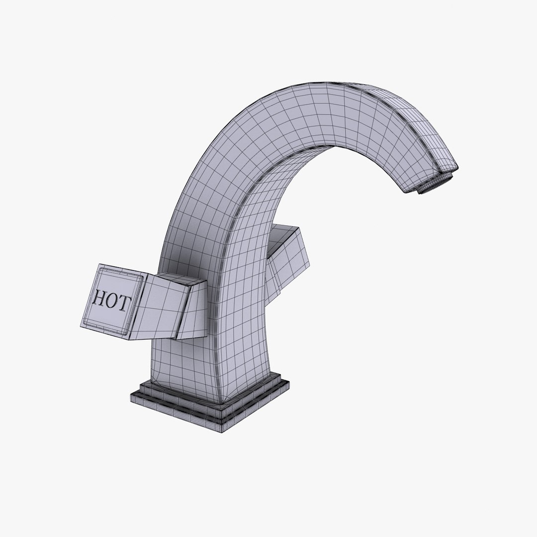 3d tap faucet model