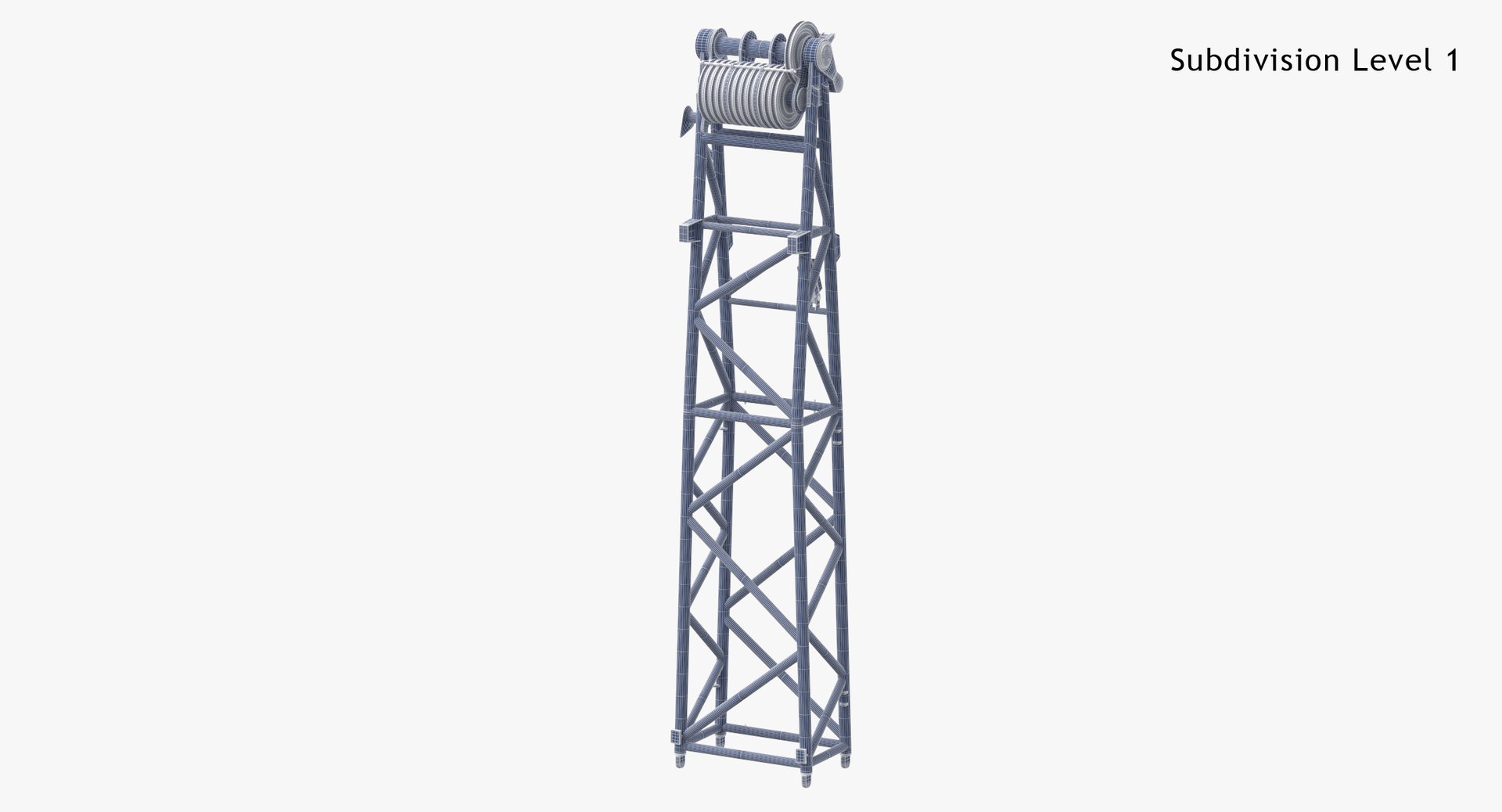 3D Crane Wa Frame 1 - TurboSquid 1710534