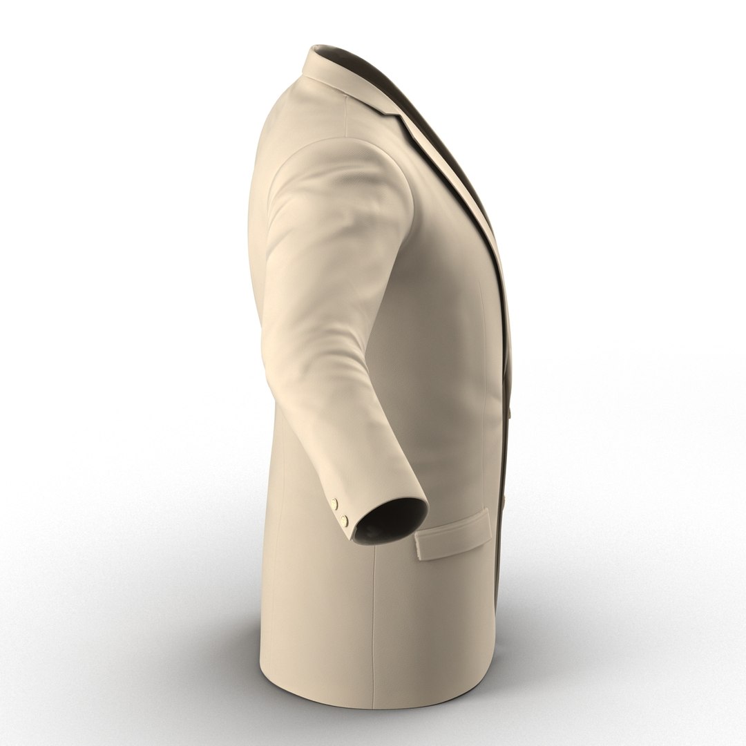Mens Suit Jacket 9 3d Model