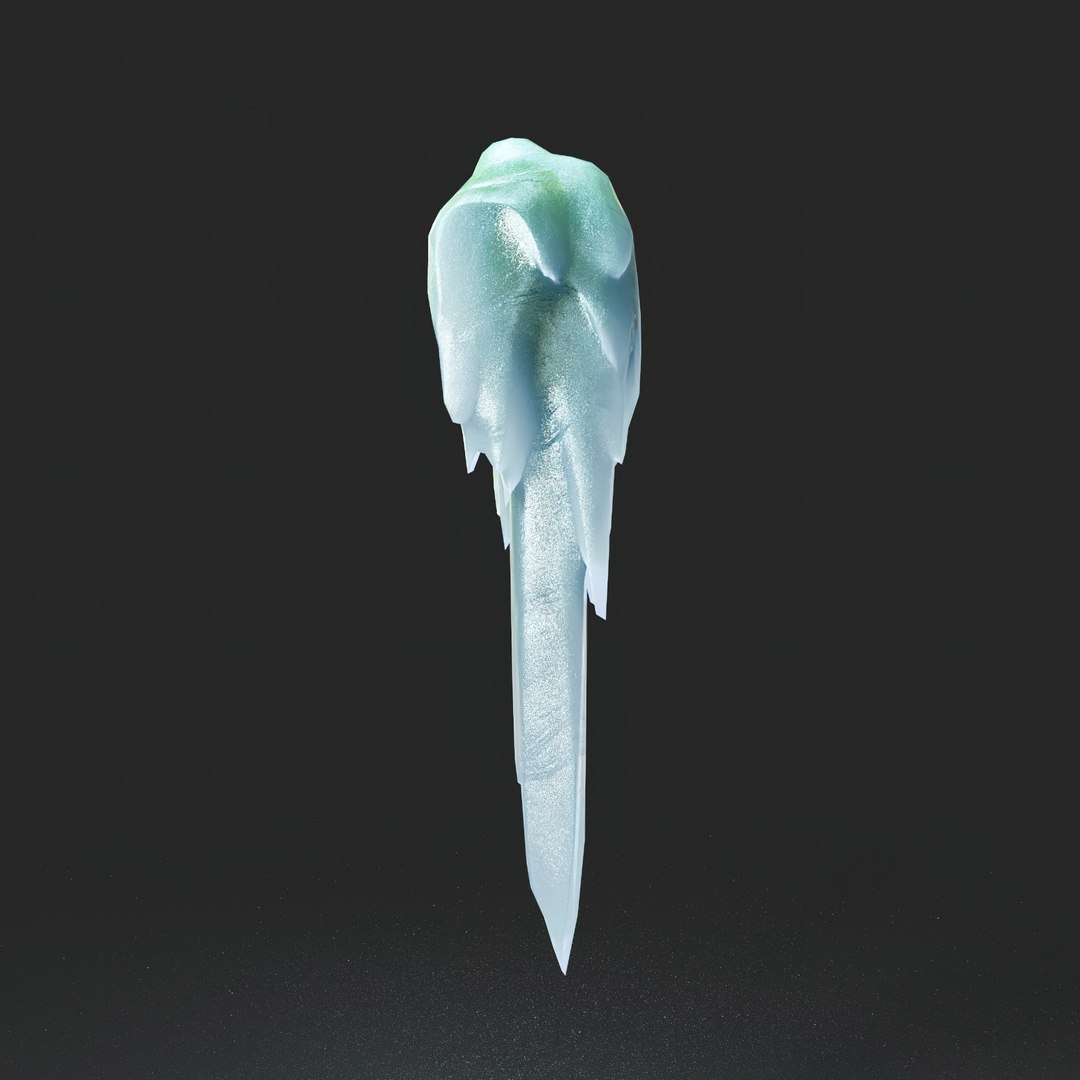 10 Low Poly PBR Ice Spike Cave 3D Model - TurboSquid 2162445
