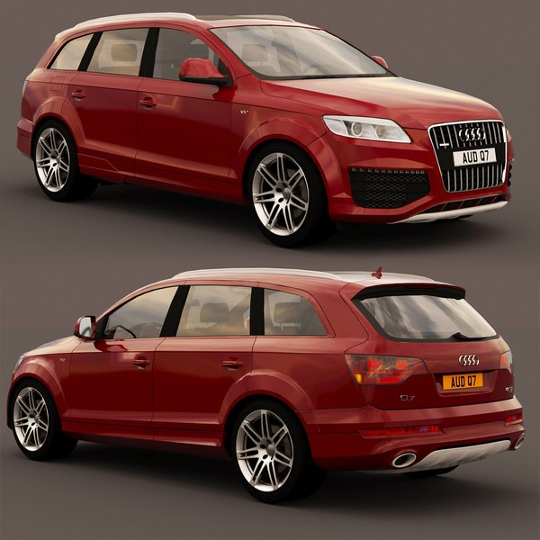 3D audi q7 - TurboSquid 1927370