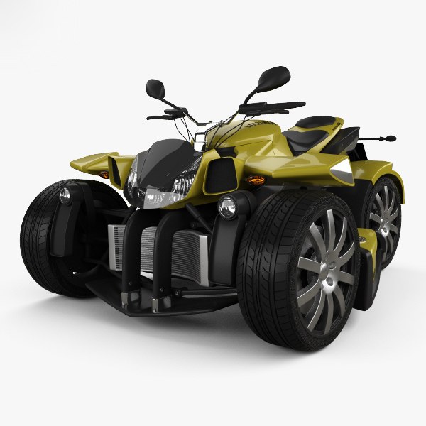 Three-Wheeler ATV 3D Models for Download | TurboSquid
