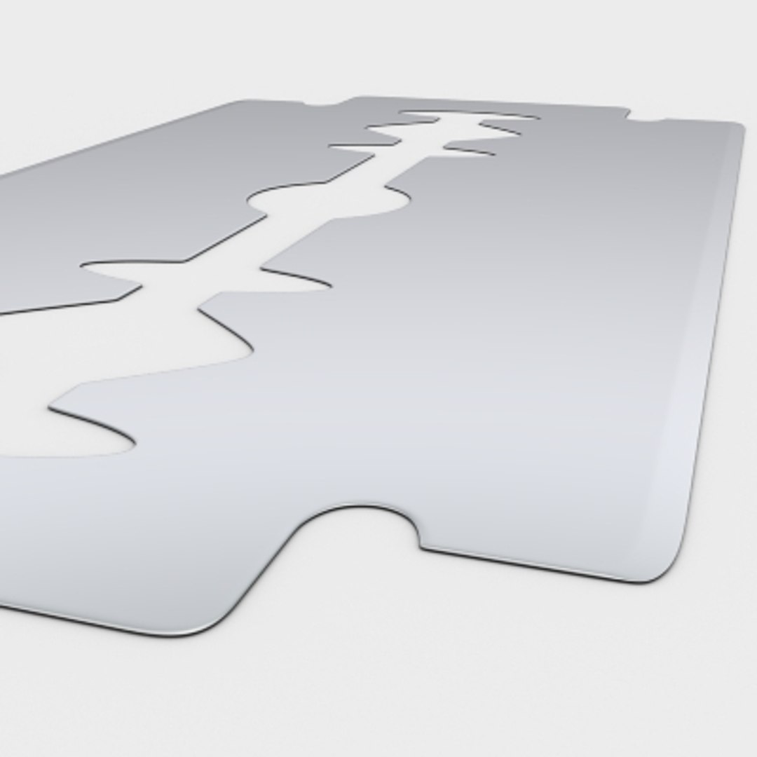 Razor Razorblade Blade 3d Model