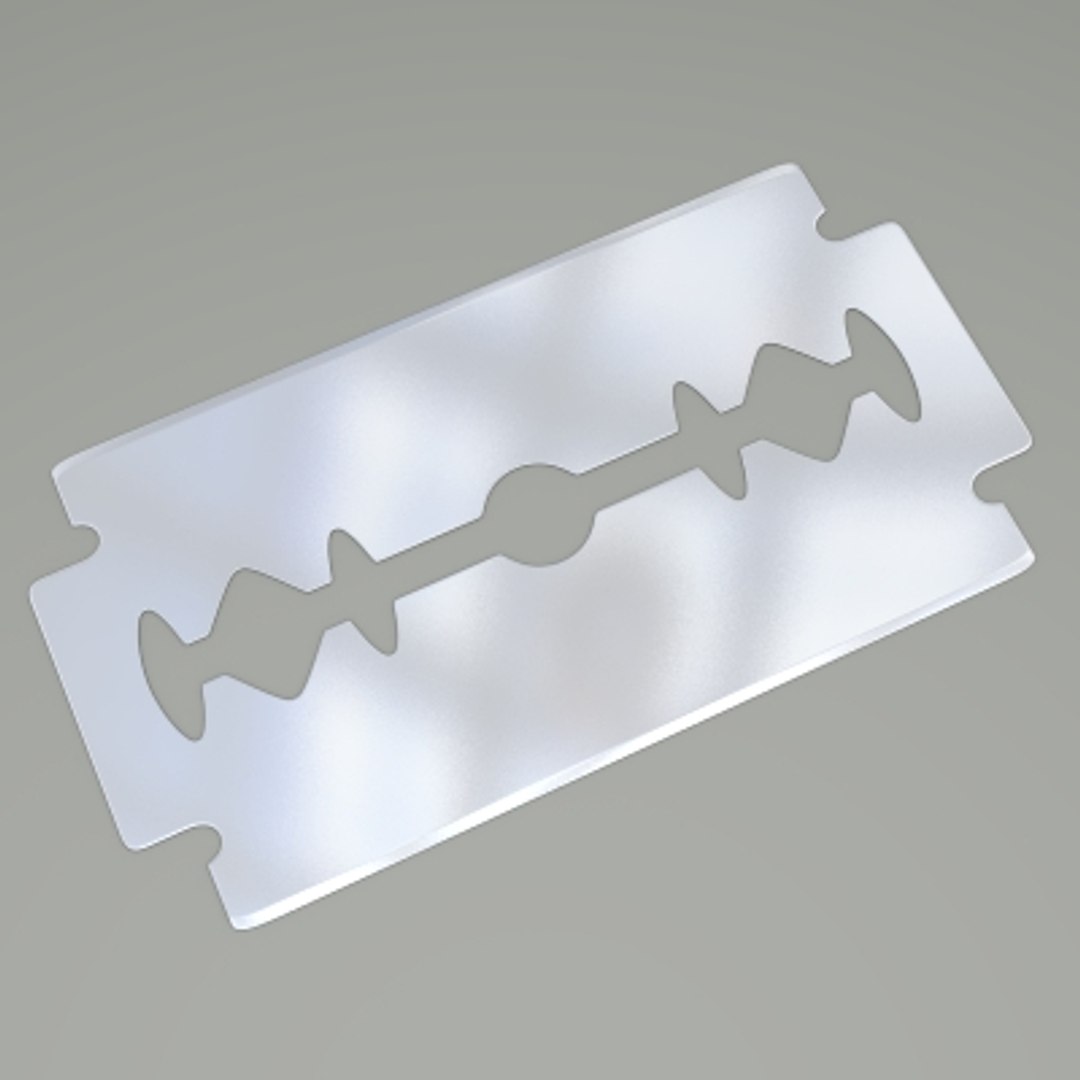 Razor Razorblade Blade 3d Model