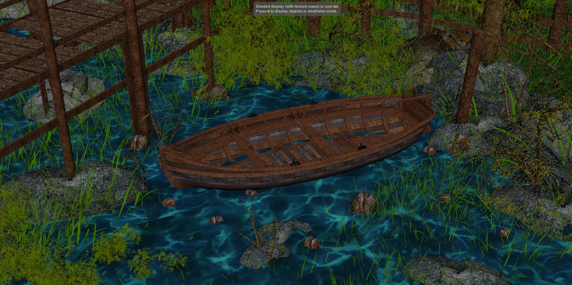 Landscape River Nature 3D Model - TurboSquid 1538487