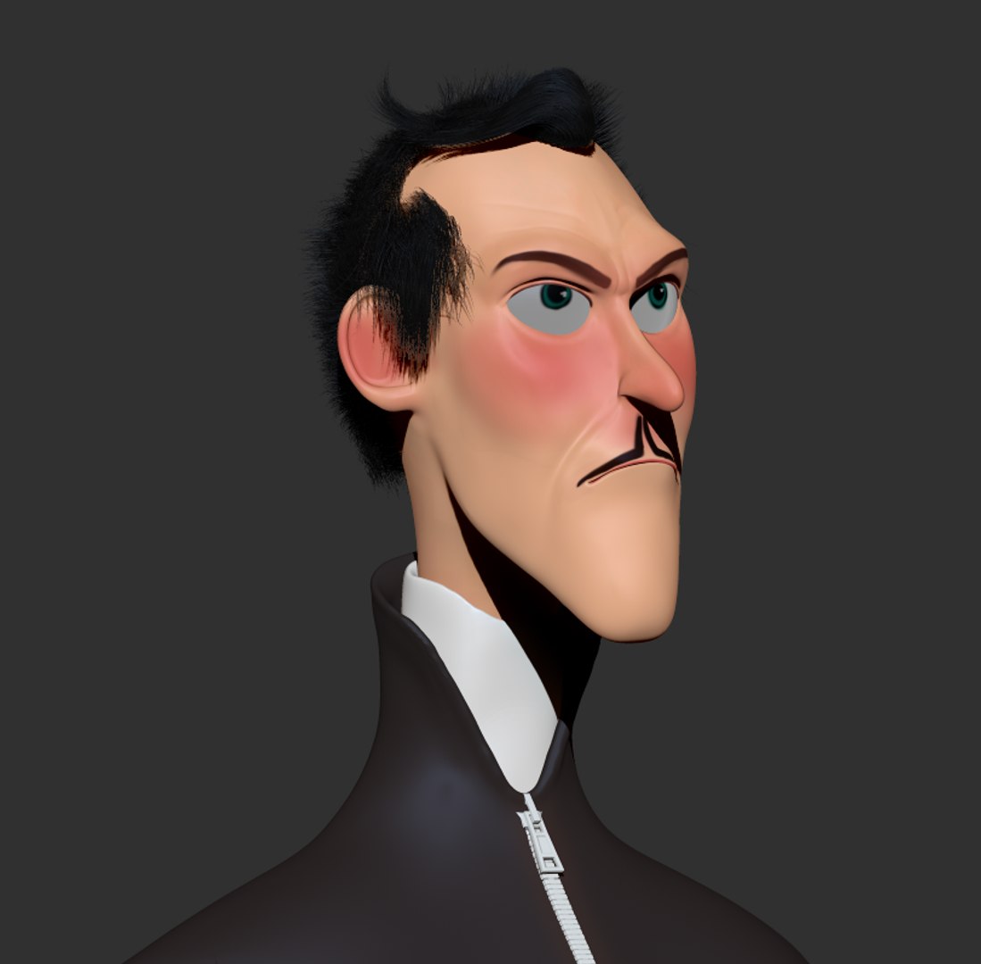 Cartoon Boos Zbrush 3D - TurboSquid 1340219