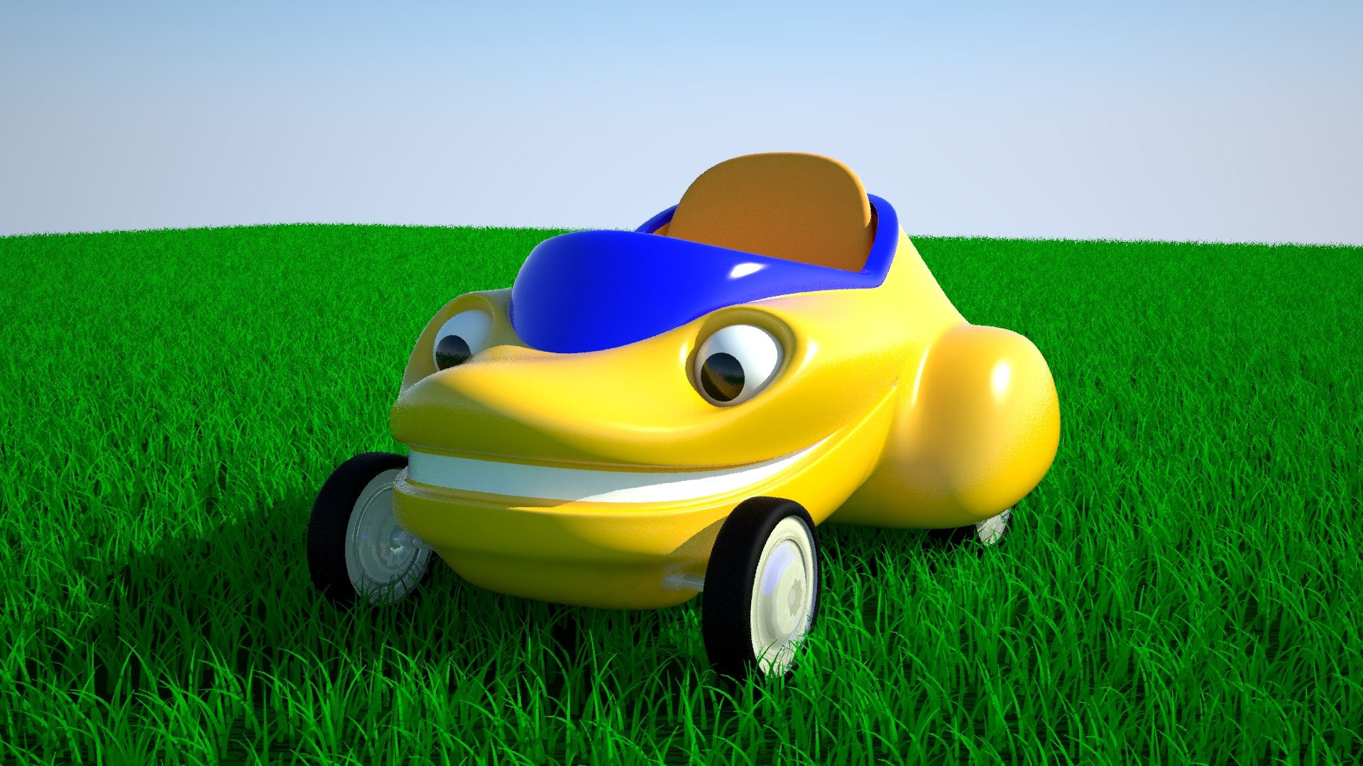 Funny Cartoon Car 3d Max
