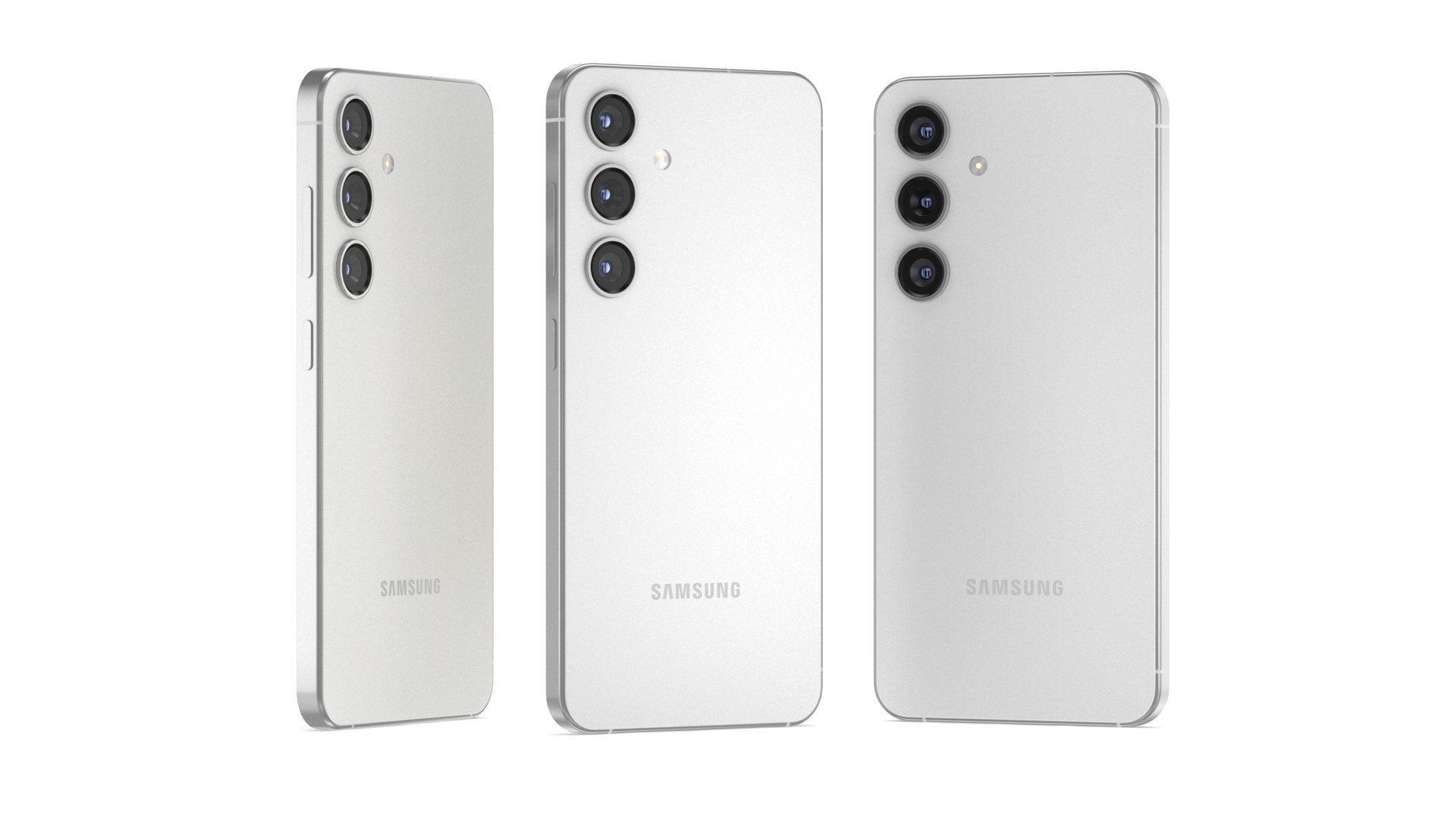 3D Samsung Galaxy S24 Marble Grey - TurboSquid 2225348