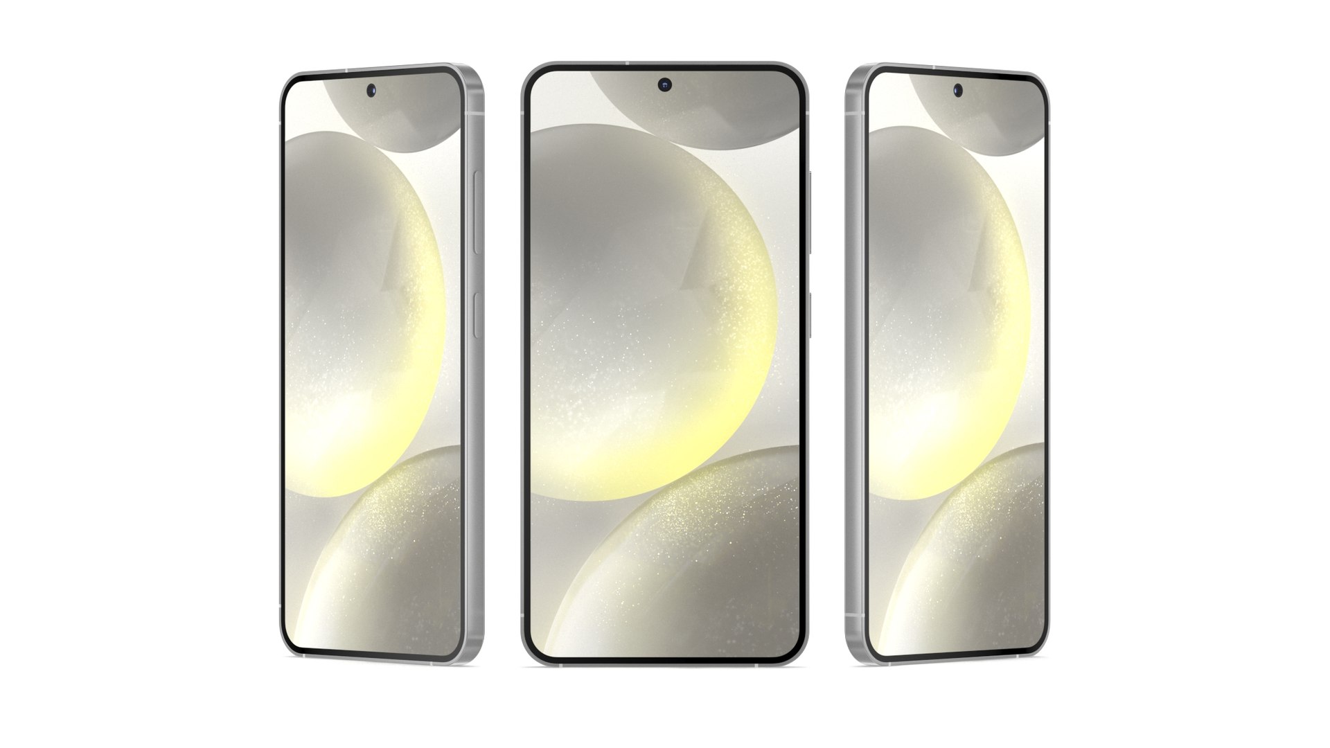 3D Samsung Galaxy S24 Marble Grey - TurboSquid 2225348