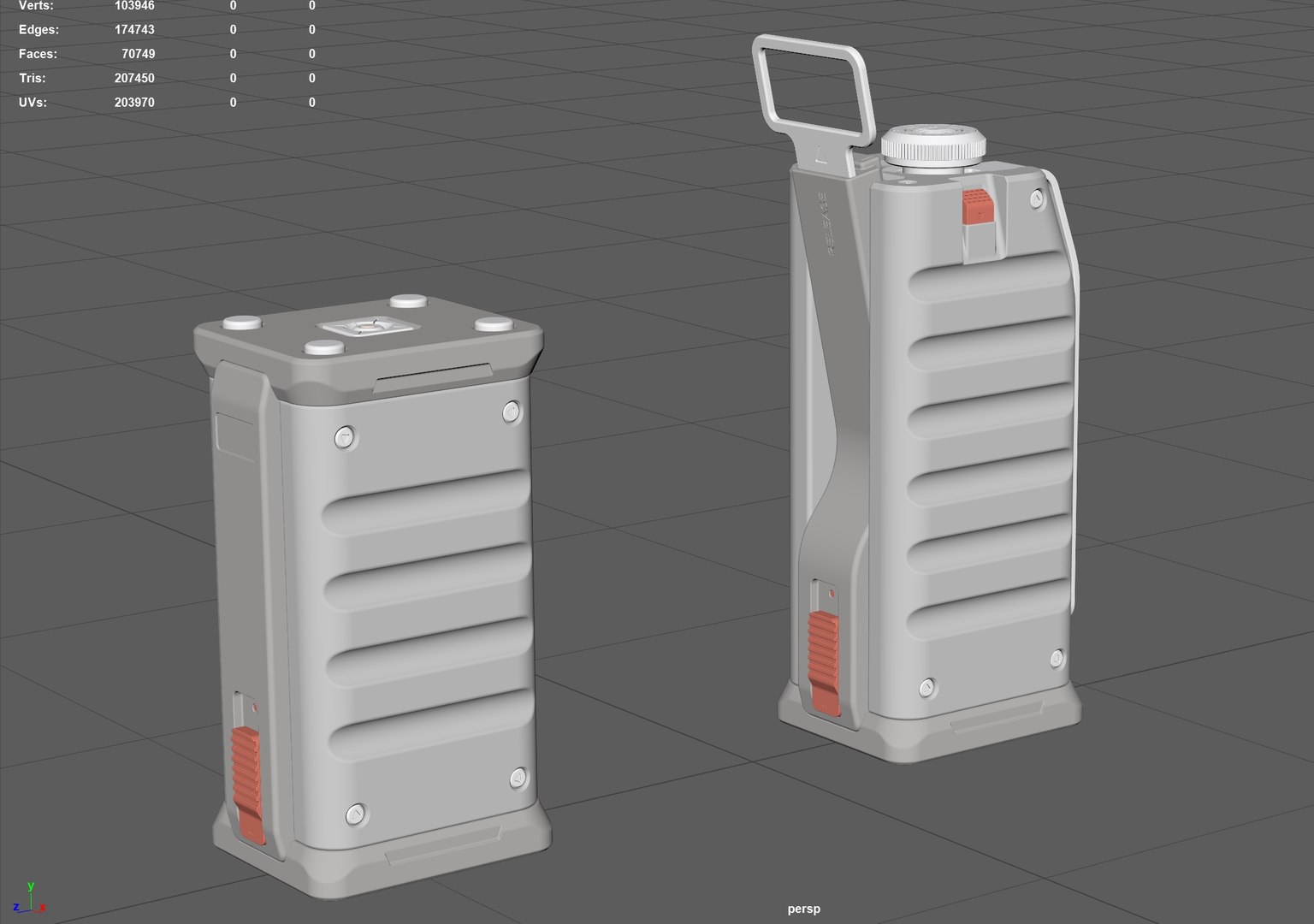 Stackable Grenade Model - TurboSquid 1877571