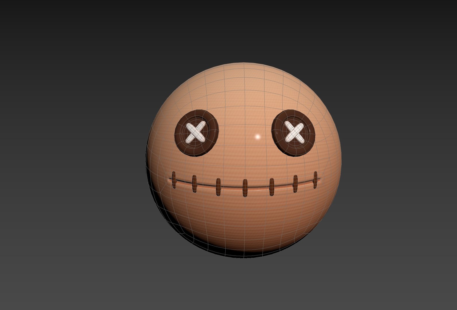 3D Model Prop268 Doll Head - TurboSquid 2193423