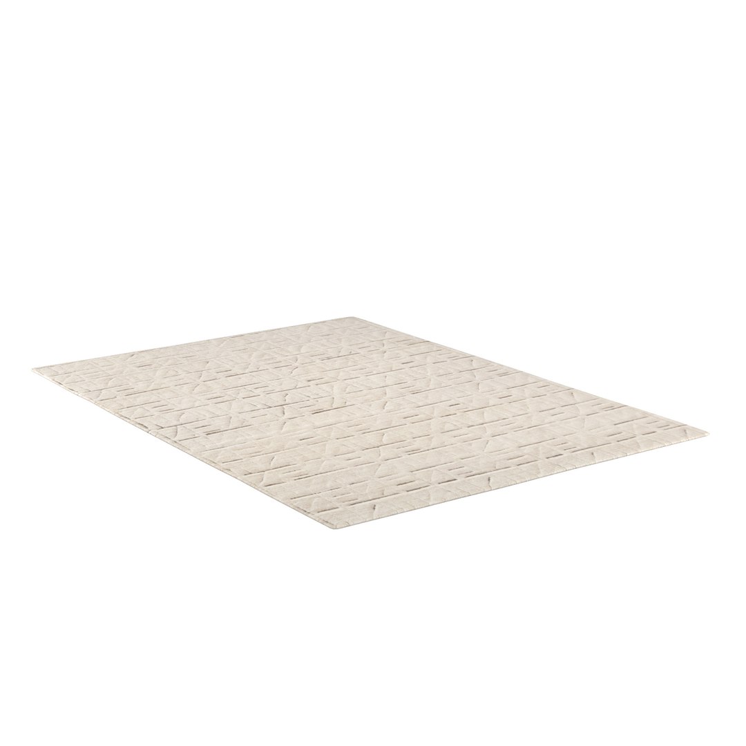 Kinari Wool Rug Ivory Natural 3D Model - TurboSquid 2367924