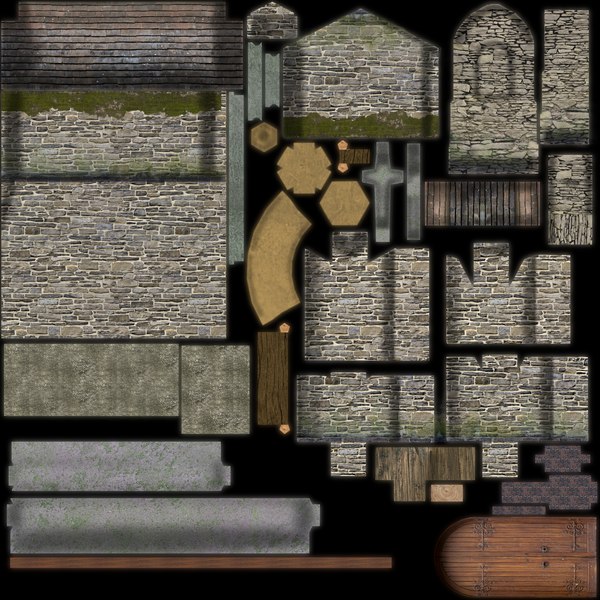 3D medieval church model - TurboSquid 1250799