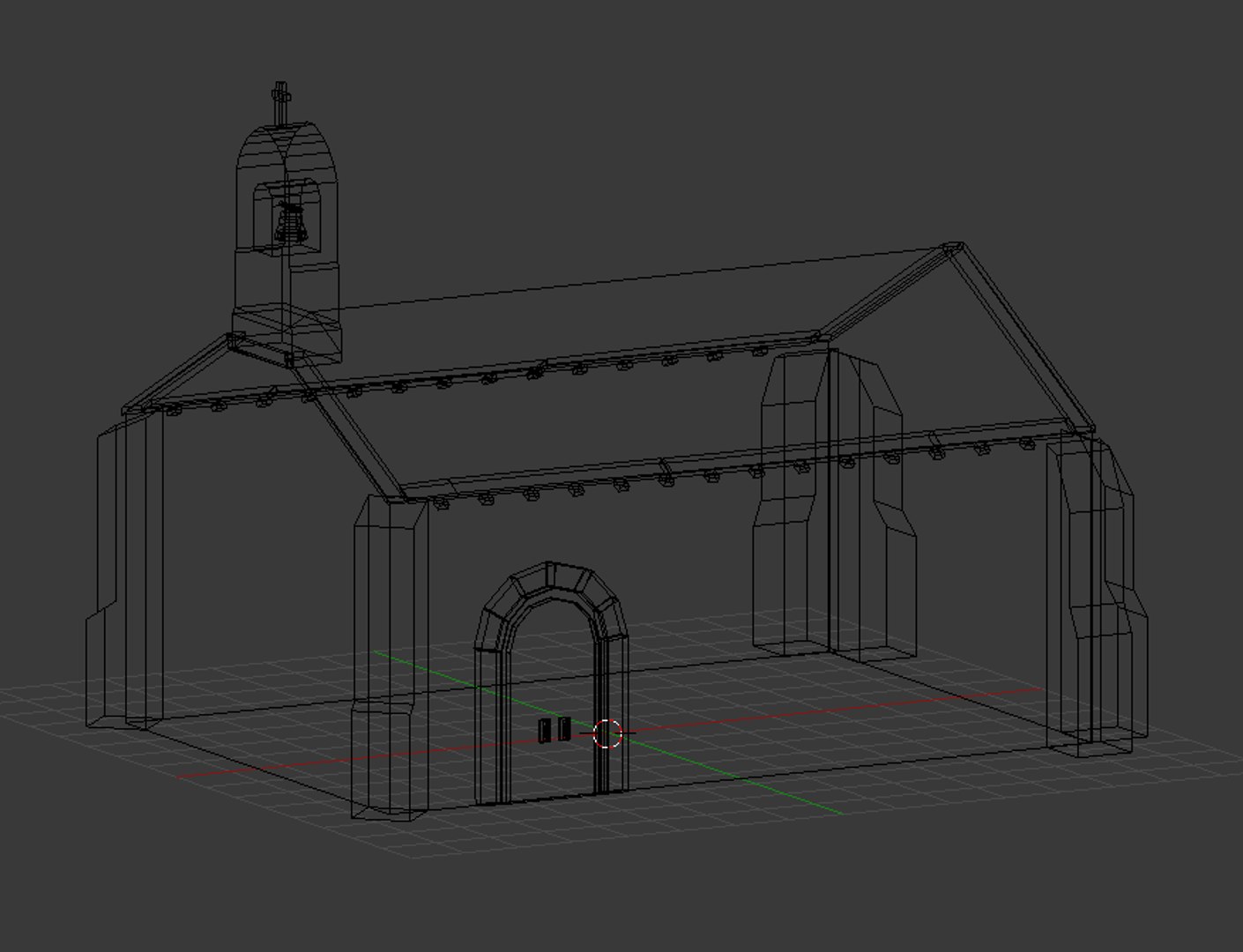 3D Medieval Church Model - TurboSquid 1250799