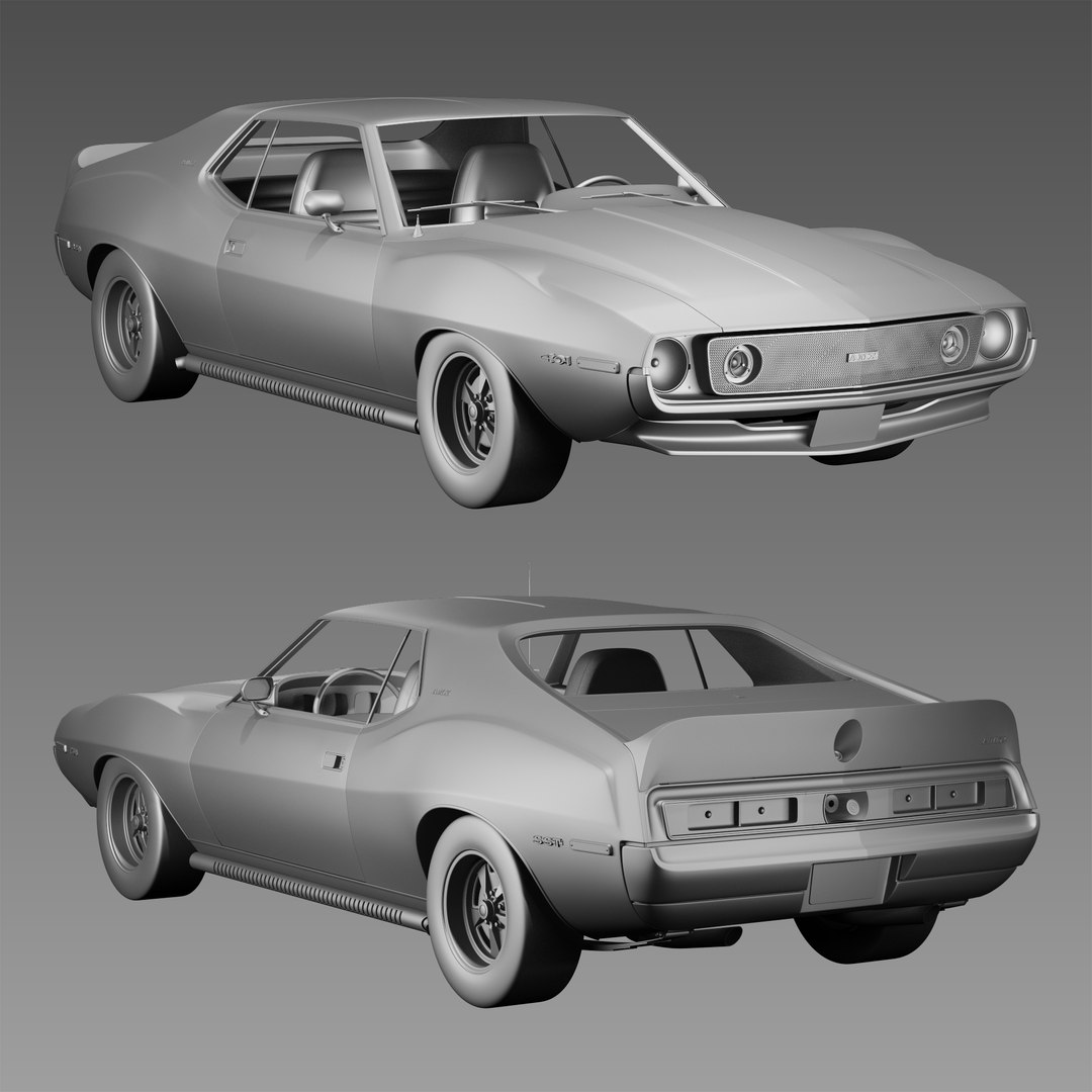 3D AMC AMX SST-1973 Model - TurboSquid 1868905
