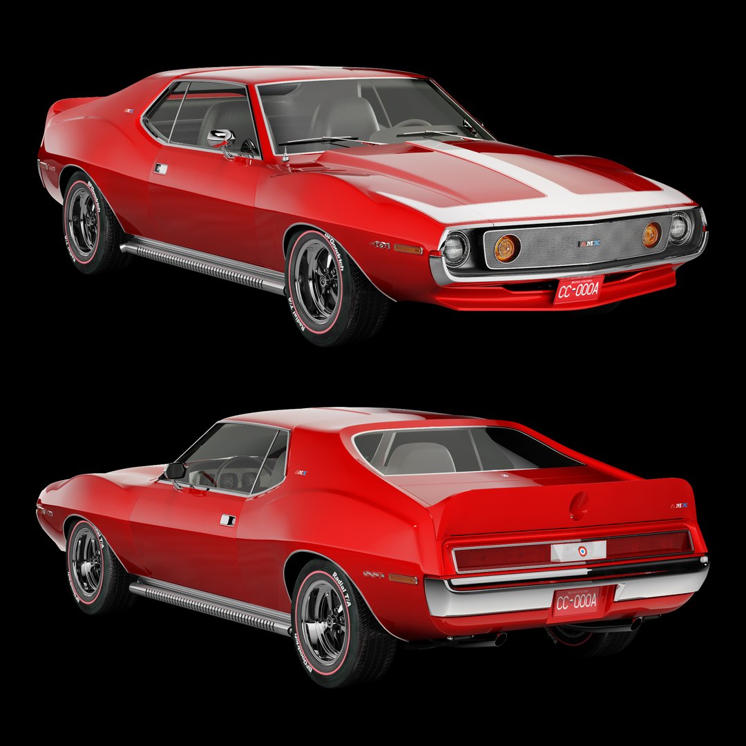 3D AMC AMX SST-1973 Model - TurboSquid 1868905