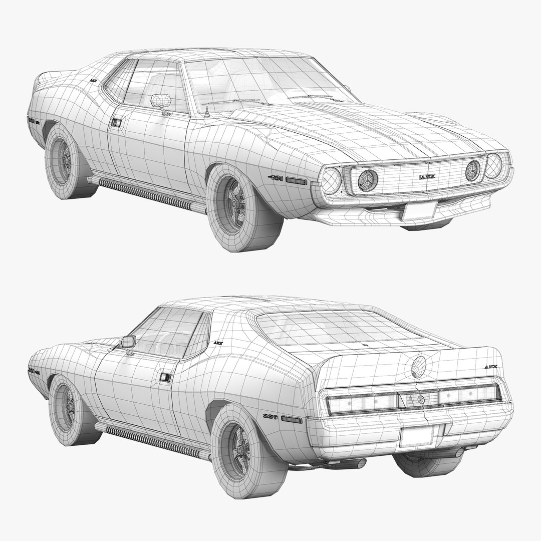 3D AMC AMX SST-1973 Model - TurboSquid 1868905