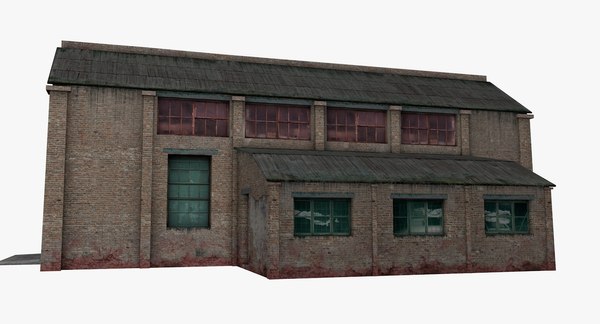 3D model old warehouse house - TurboSquid 1204098