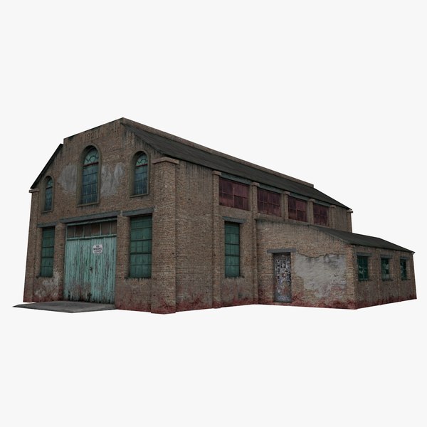 Old warehouse house 3D model - TurboSquid 1204700
