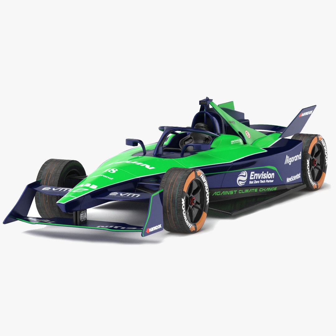 3D Formula E Season 2024 Race Car Collection - TurboSquid 2271792