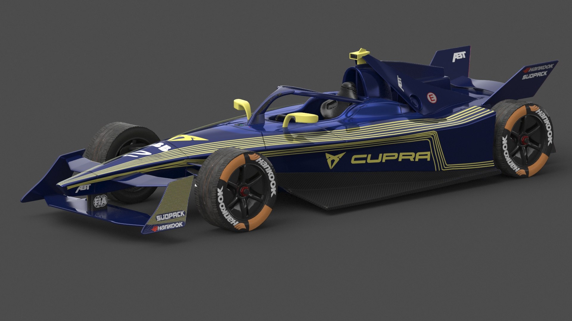 3D Formula E Season 2024 Race Car Collection - TurboSquid 2271792
