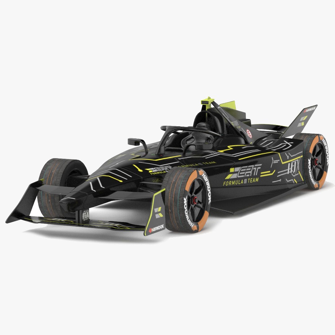 3D Formula E Season 2024 Race Car Collection - TurboSquid 2271792