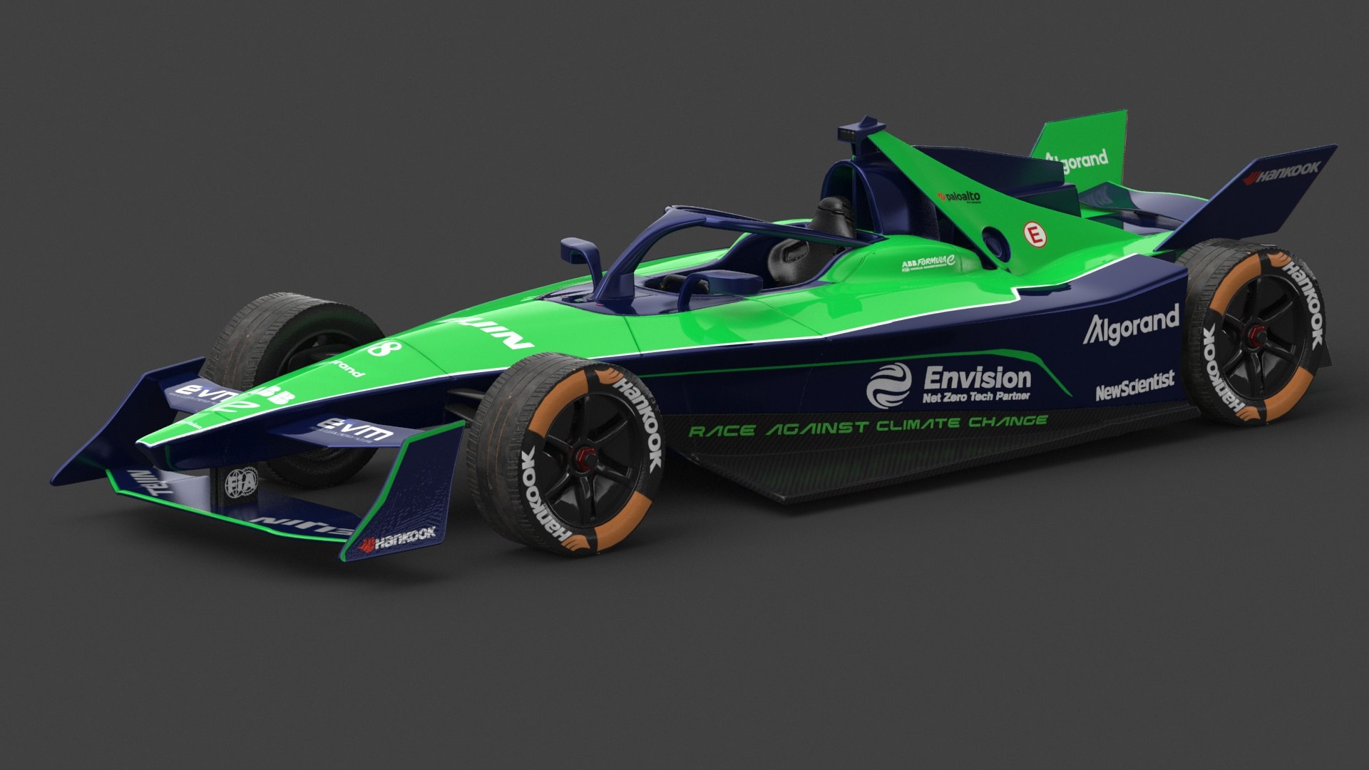 3D Formula E Season 2024 Race Car Collection - TurboSquid 2271792