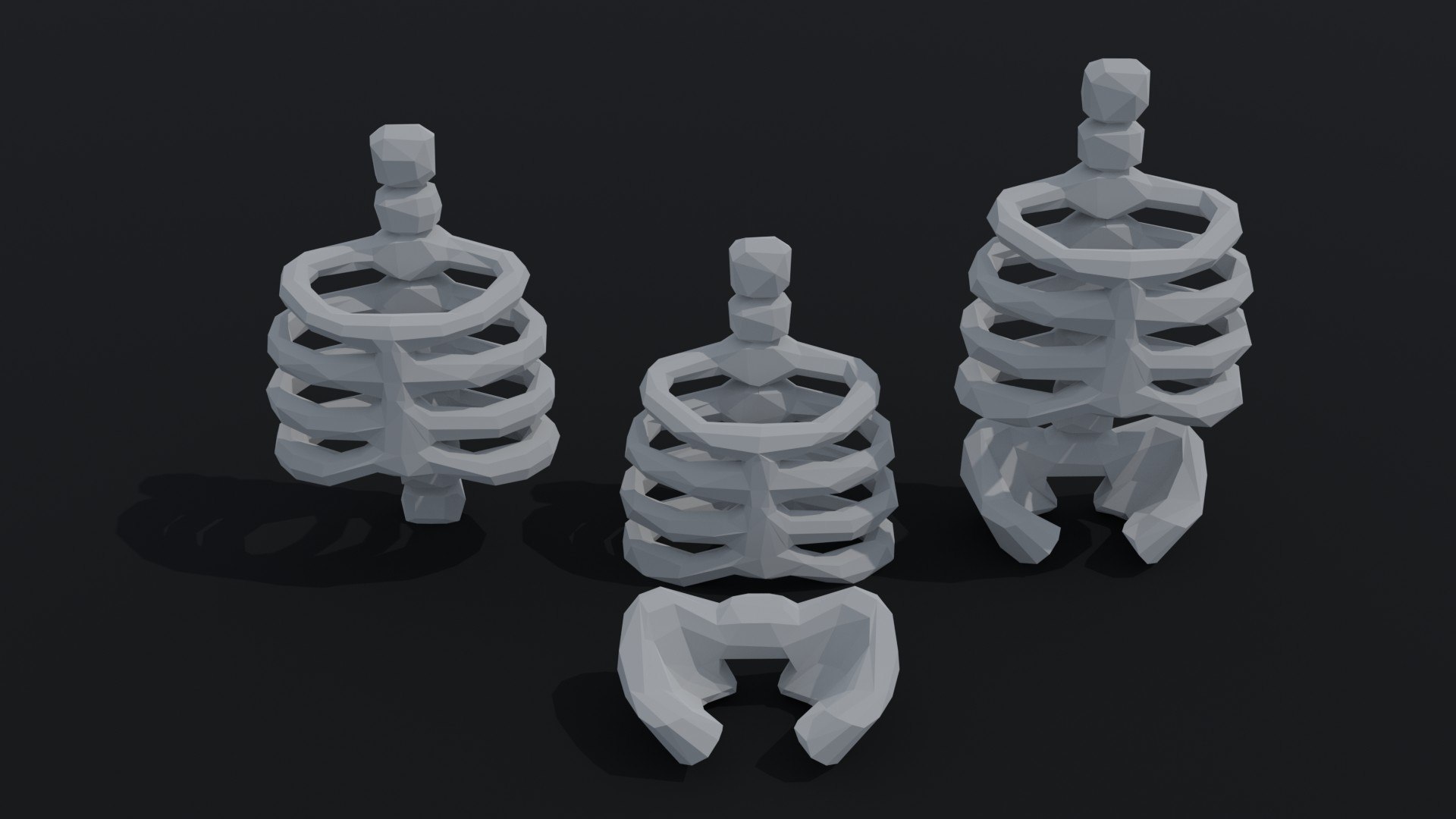 3D Low-poly Cartoon bone asset Polygonal - TurboSquid 1999412